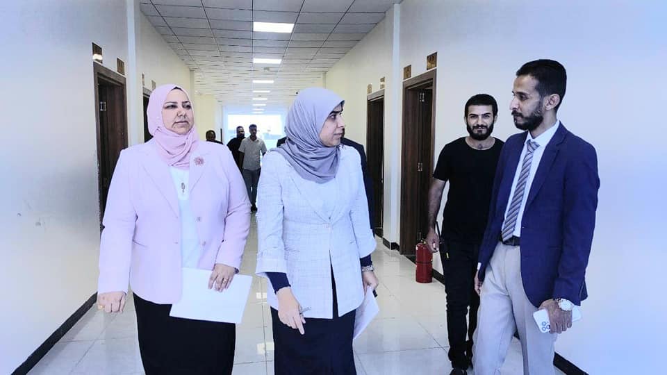 The Dean of the Technical Institute, Al-Door, chairs a ministerial ...