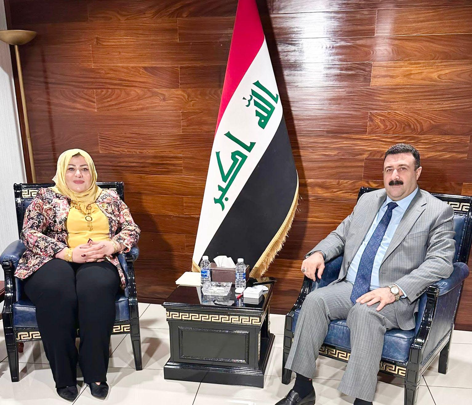 The President of the Northern Technical University meets the Secretary ...