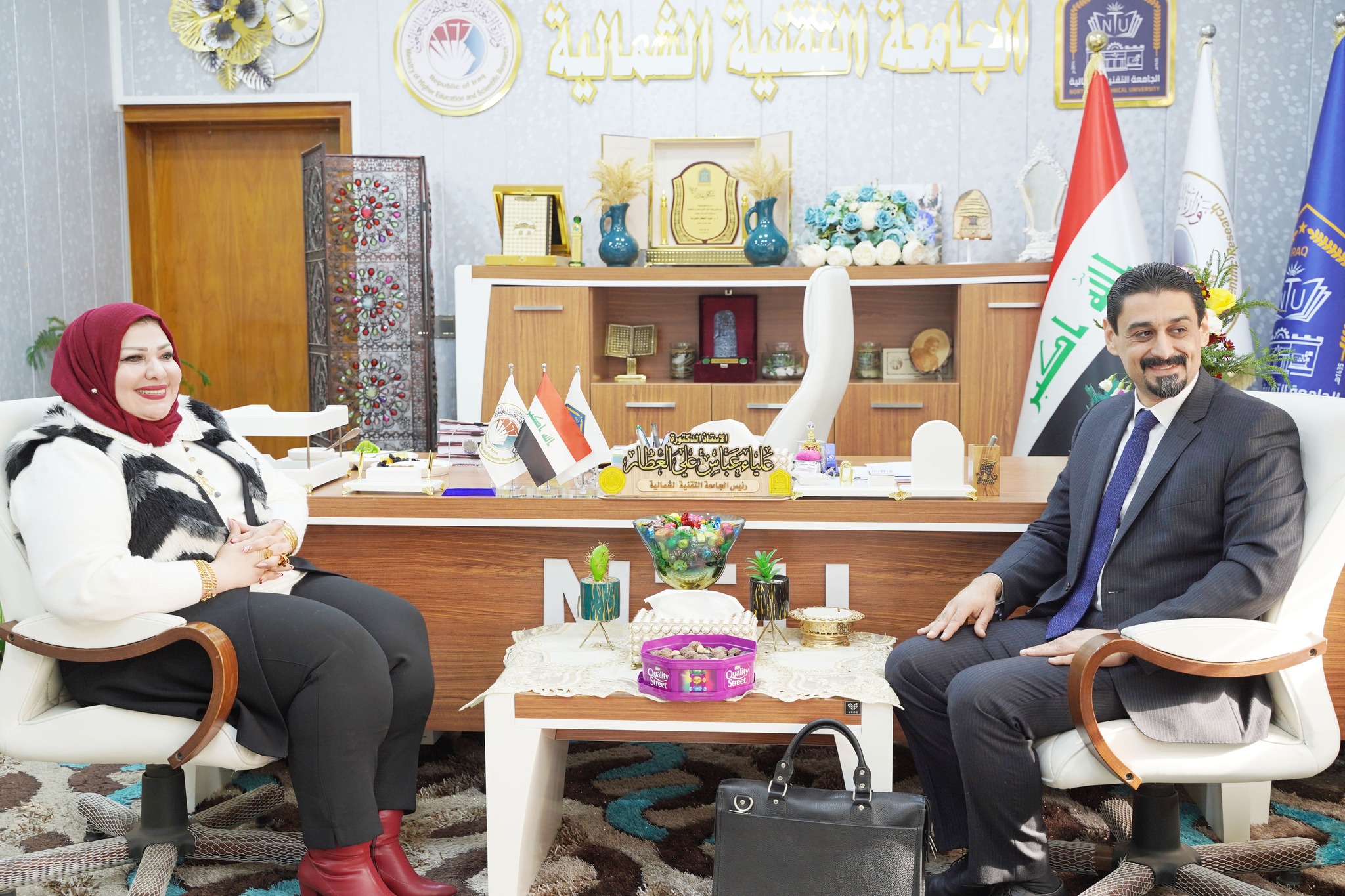 The President of the Northern Technical University receives a ...