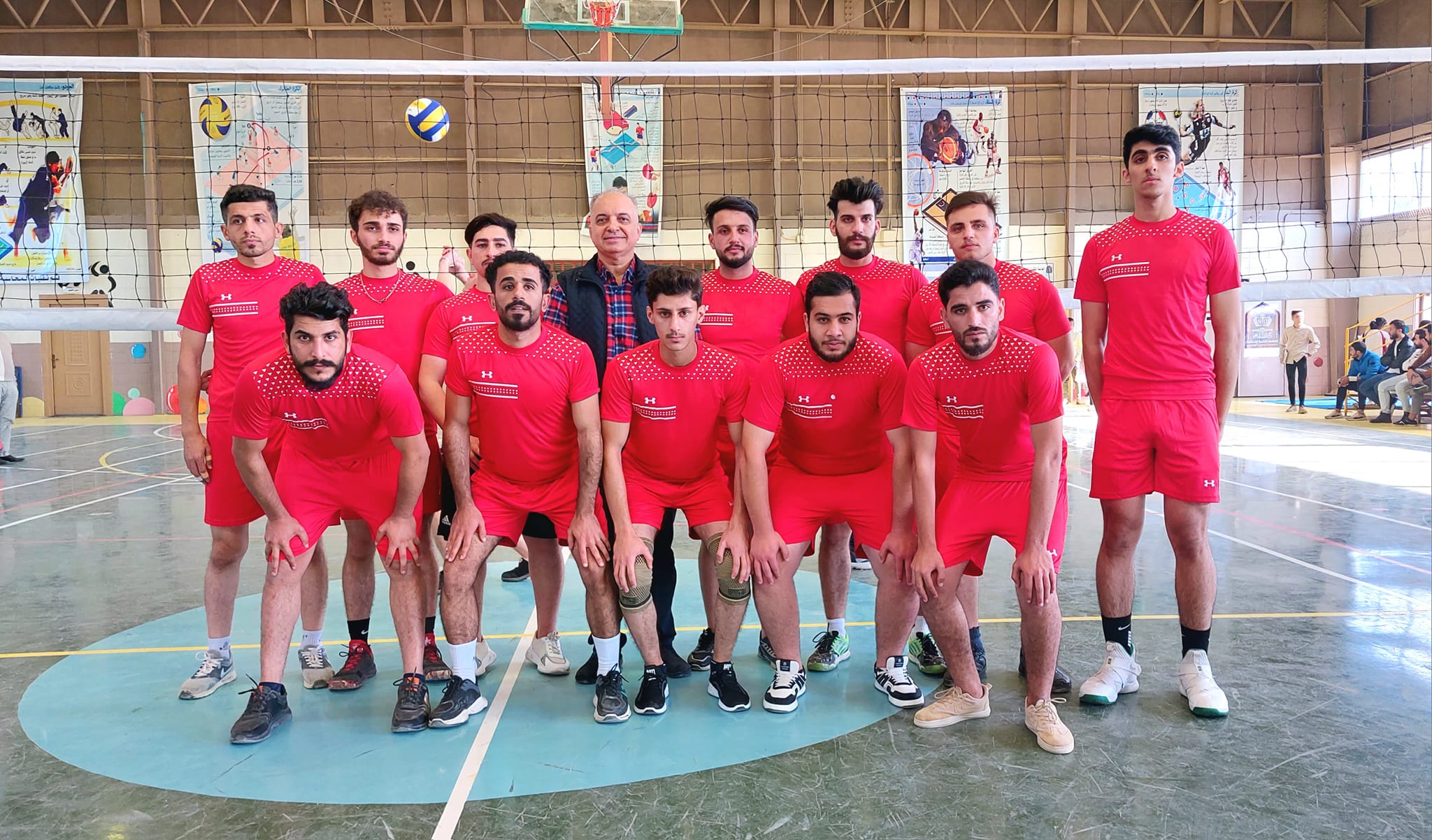Technical Engineering College team won volleyball - Northern Technical ...