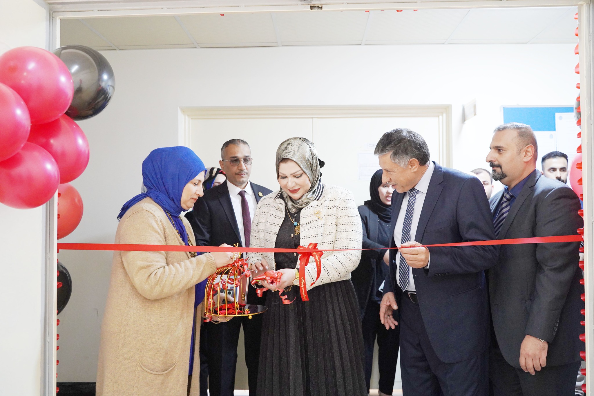The President of the Northern Technical University opens a computer ...