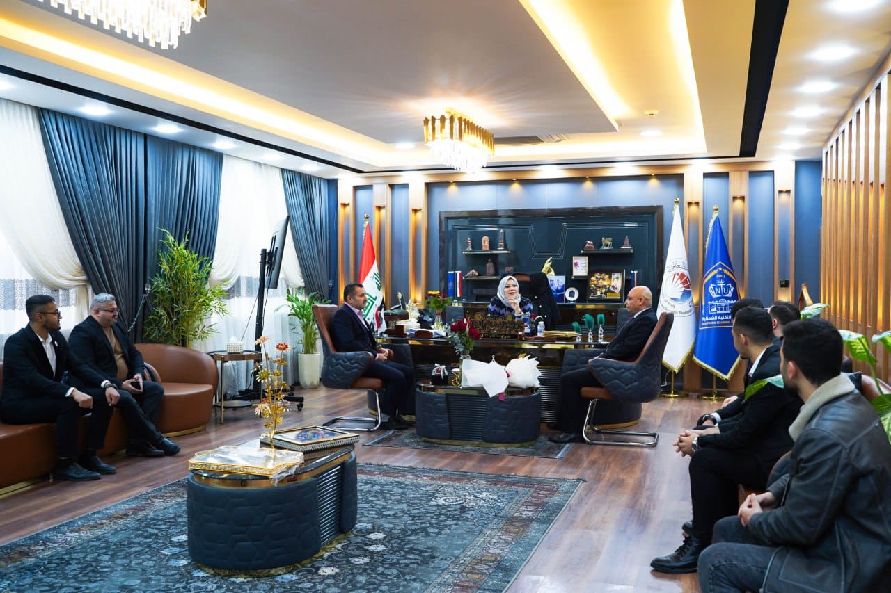 Mrs. President of the Northern Technical University, Professor Dr. Alia ...