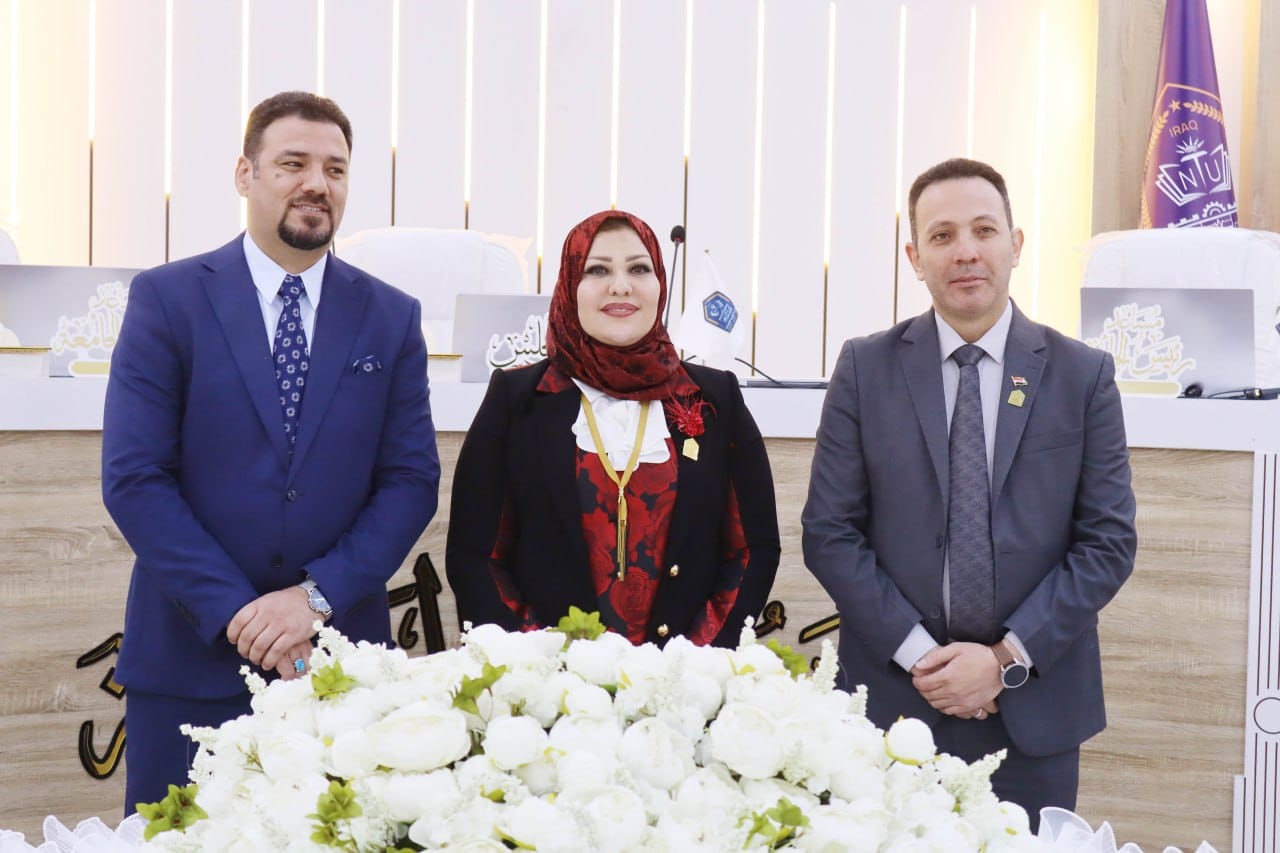 President of the Northern Technical University Prof. Dr. Alia Abbas Ali ...