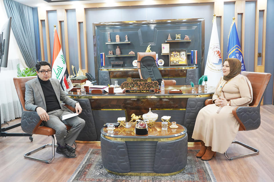 The President of Northern Technical University meets a delegation from ...
