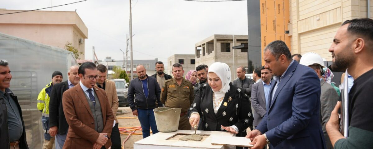 Mrs. President of the Northern Technical University, Professor Dr. Alia ...