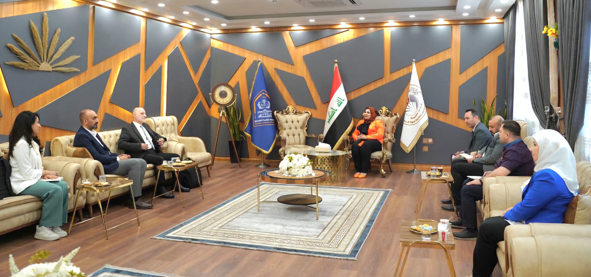 Northern Technical University President receives Tawasol project ...