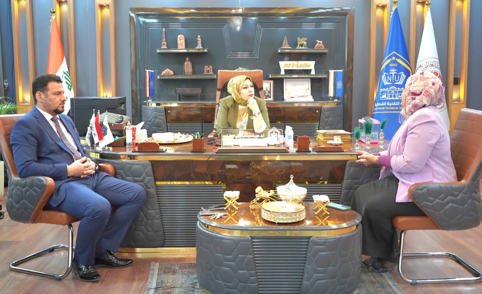 Dr. Alyaa Abbas Ali Al-Attar, President of the Northern Technical ...