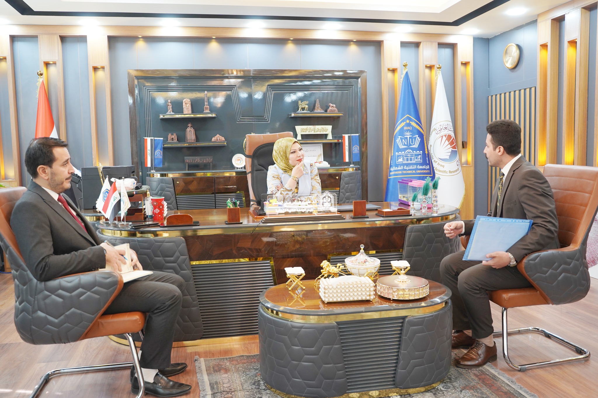 President of Northern Technical University conducts her ongoing ...