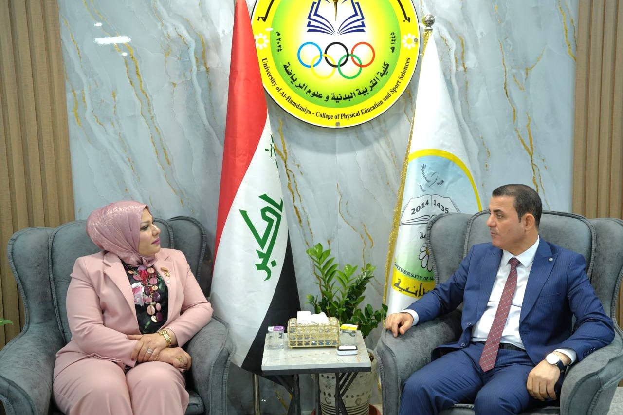 President of Northern Technical University congratulates Al-Hamdaniya ...