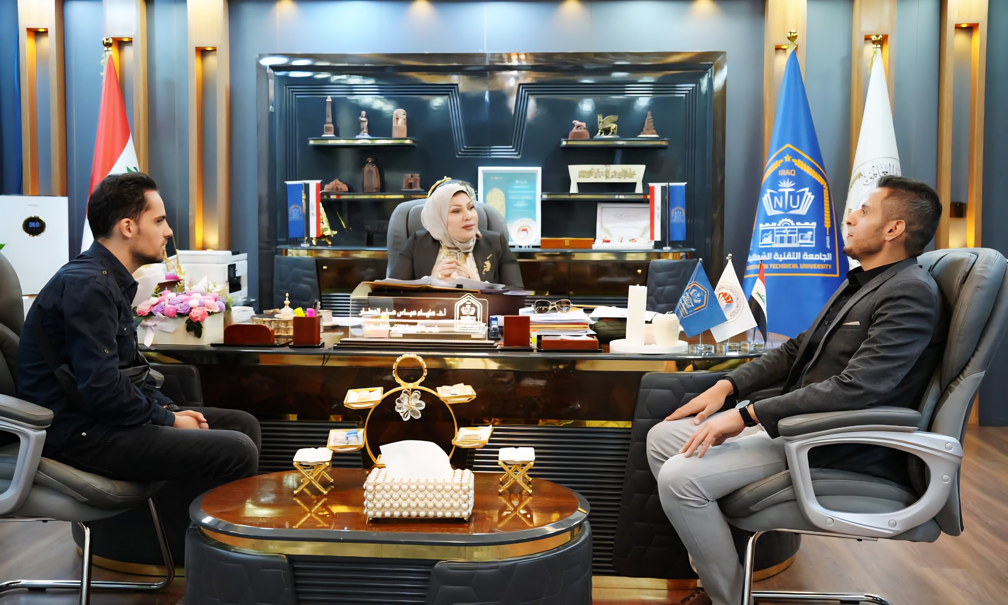 The university welcomes students from Palestine as part of the "Study ...